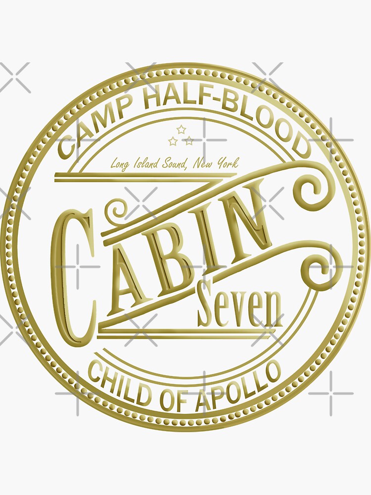 "Cabin Seven Apollo" Sticker for Sale by Emma1706 | Redbubble