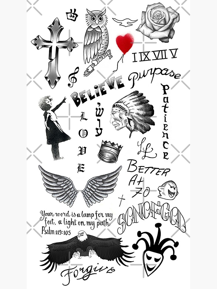 Cool Sticker Tattoos