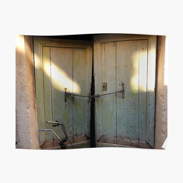 "Gate doors" Poster for Sale by emfreeka | Redbubble