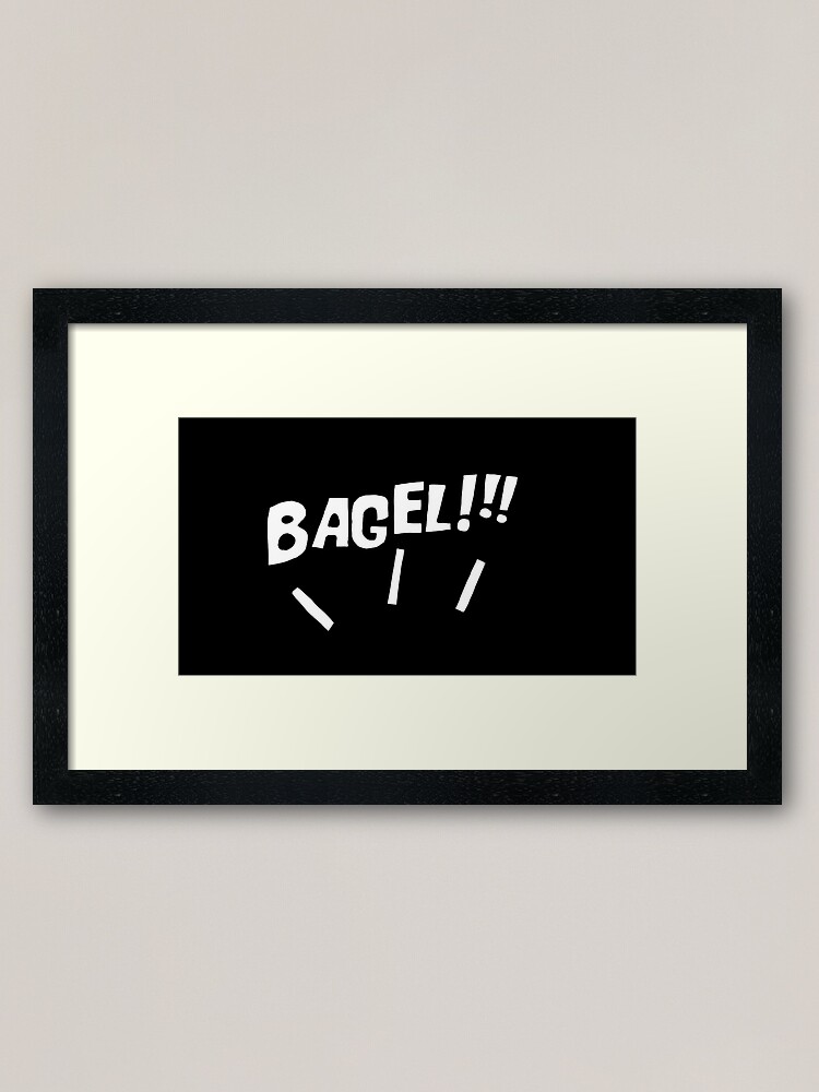 "Into the Spider-Verse Bagel Effect" Framed Art Print for Sale by ...