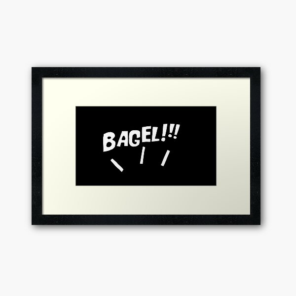 "Into the Spider-Verse Bagel Effect" Framed Art Print for Sale by ...