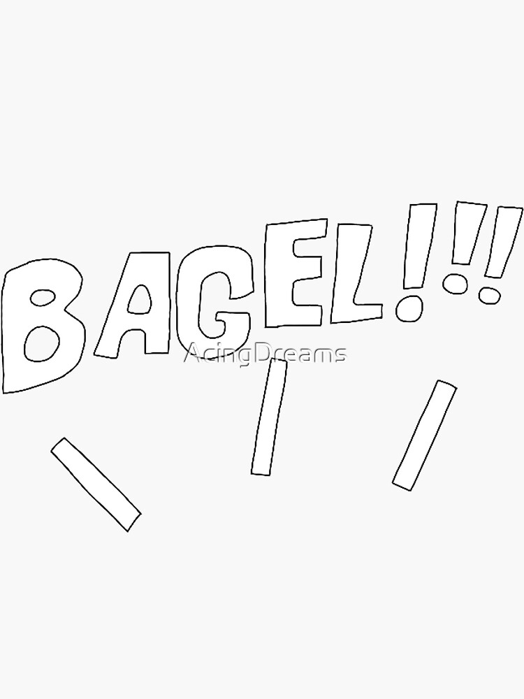 "Into the Spider-Verse Bagel Effect" Sticker for Sale by AcingDreams ...