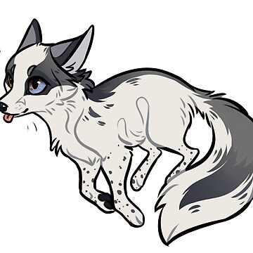 "Marble Fox " Sticker for Sale by Yupio | Redbubble