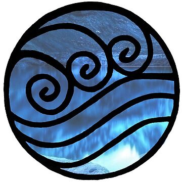 "Avatar Water Tribe Symbol" Sticker for Sale by Stephanie Ward-Harvey ...