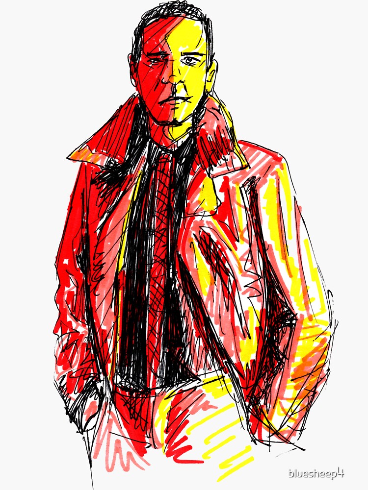 "Blade Runner " Sticker by bluesheep4 | Redbubble