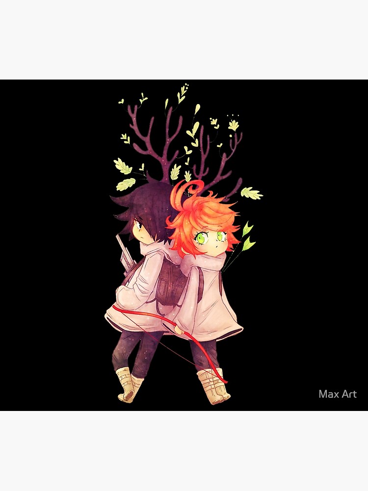 "The promised neverland Emma & Ray" Poster for Sale by Samoor | Redbubble
