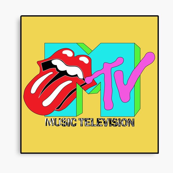 Mtv Logo Canvas Prints | Redbubble