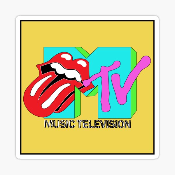 Mtv Logo Stickers | Redbubble
