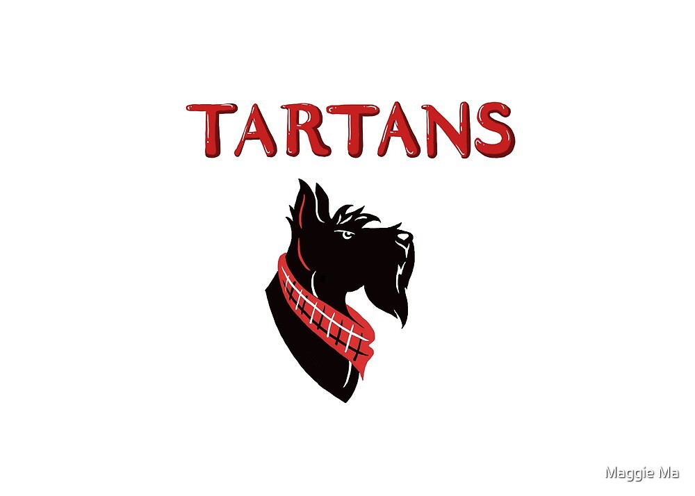 "Carnegie Mellon Tartans Mascot Logo | Scotty the Scottish Terrier" by ...