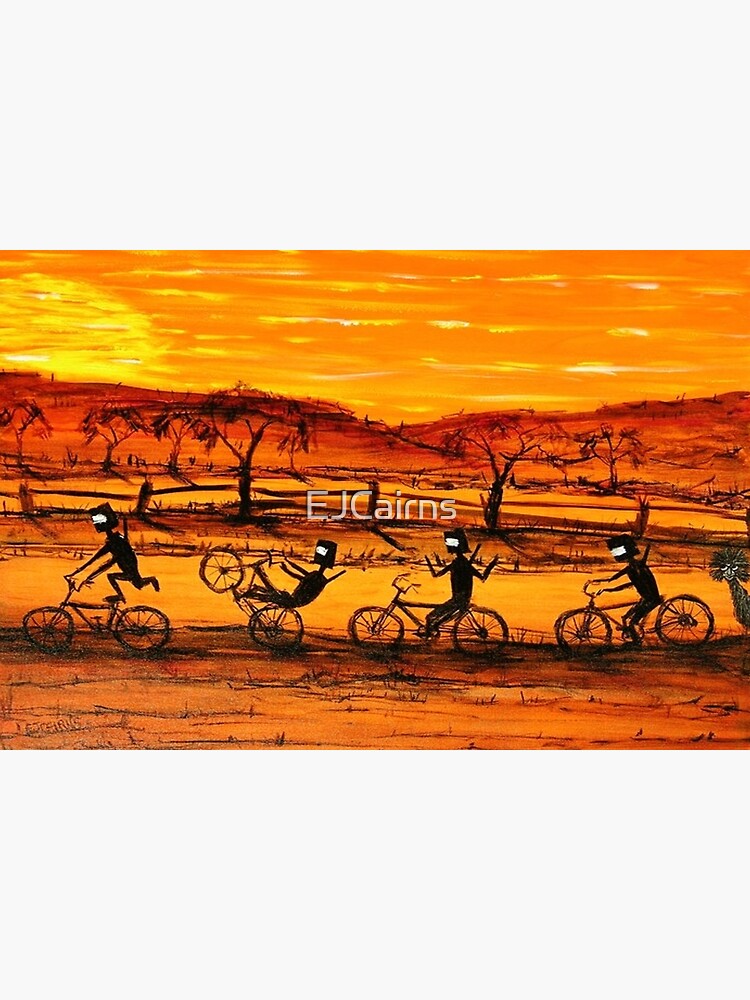 ""Ned Kelly Gang Easy Riders" Original Australian Acrylic Painting ...