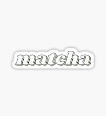Matcha Stickers | Redbubble
