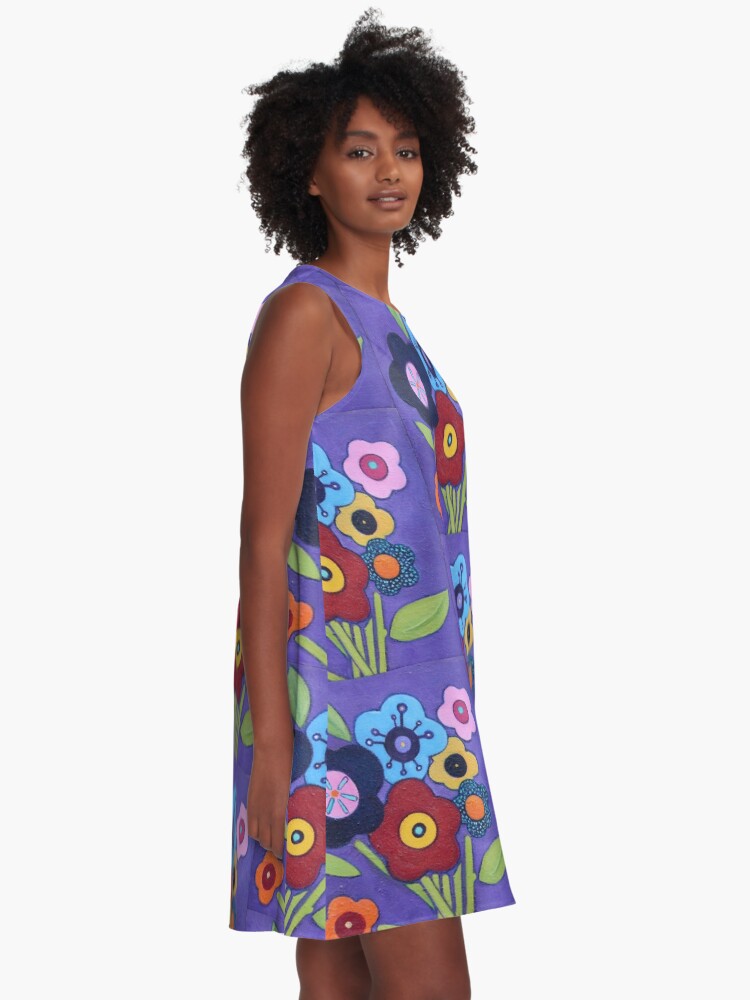 "Ode to Mary Quant" A-Line Dress for Sale by tinaallendesign | Redbubble