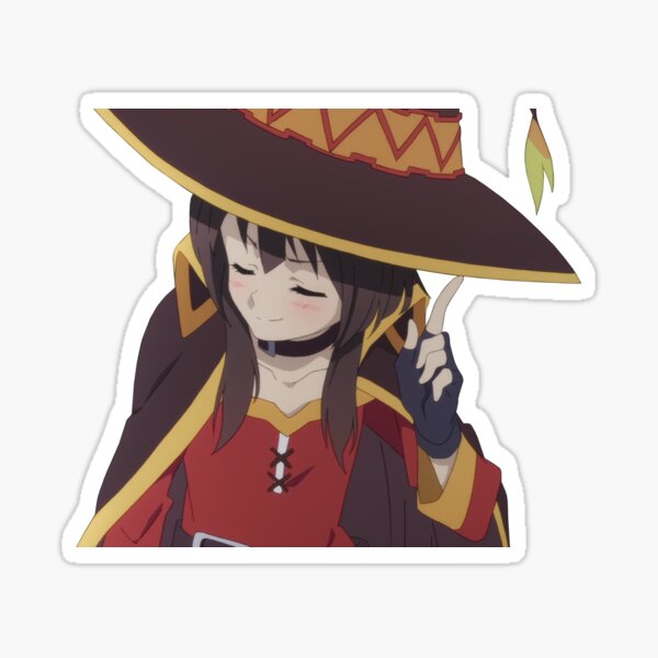 "Konosuba Megumin" Sticker for Sale by domkraj | Redbubble
