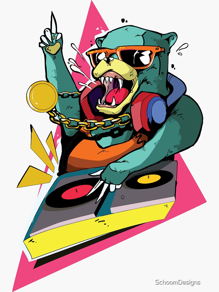 "Pump Up the Volume!" Sticker for Sale by SchoomDesigns | Redbubble