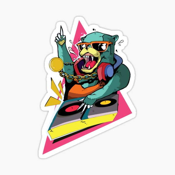 "Pump Up the Volume!" Sticker for Sale by SchoomDesigns | Redbubble