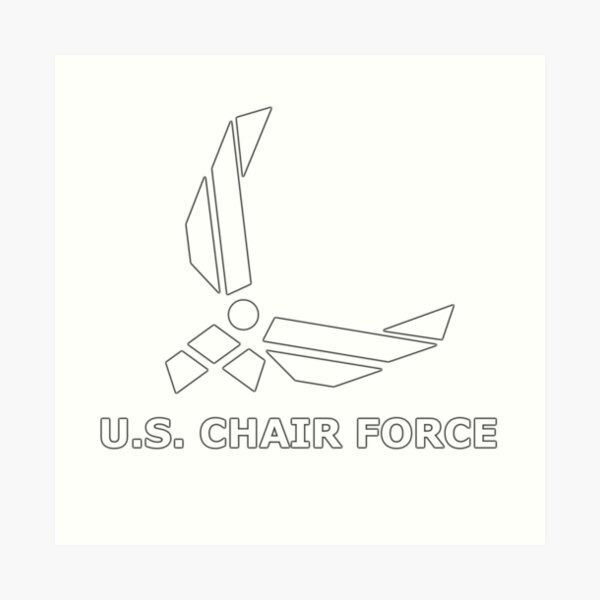 Chair Force Wall Art | Redbubble