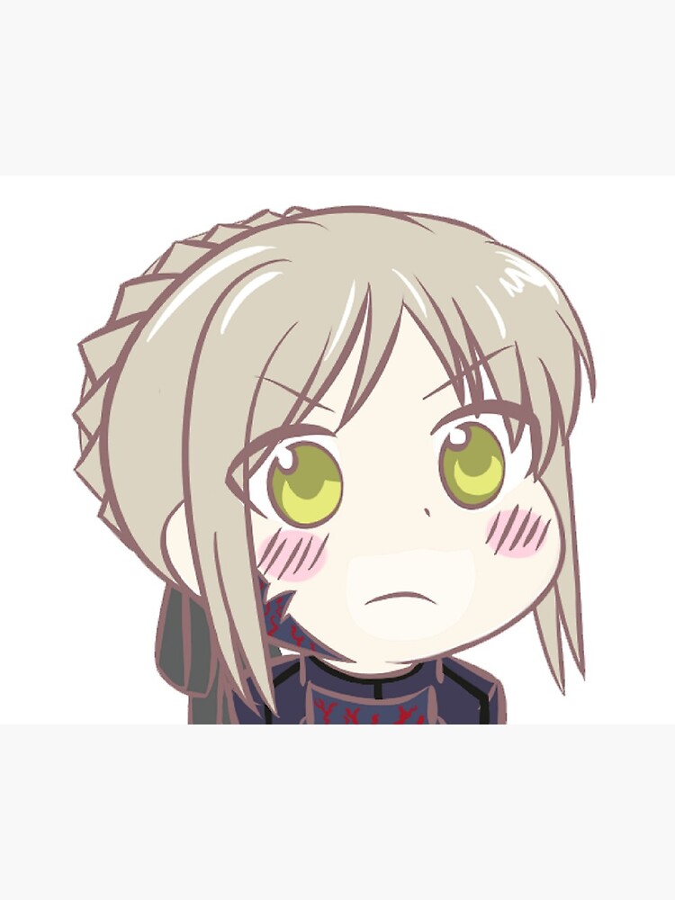 "Cute Chibi WAifu" Art Print by A-jolly-Ganker | Redbubble