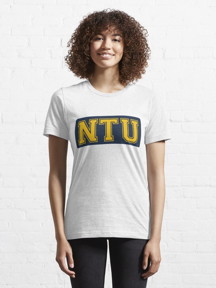 "Nanyang Technological University (NTU) in blue and yellow" Essential T ...