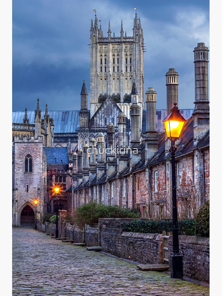 "Wells at Dusk" Sticker for Sale by Irina Chuckowree | Redbubble