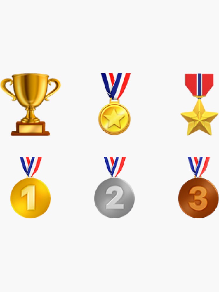 "Trophy Sticker Pack" Sticker for Sale by alwaysnicole | Redbubble