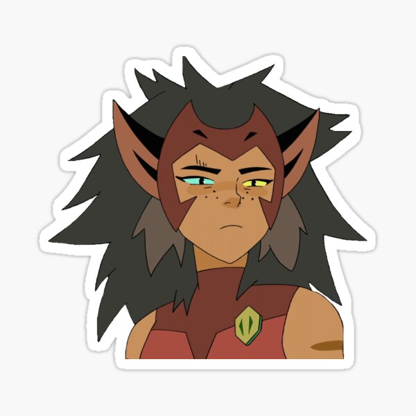 "Catra" Sticker by comedicgolds | Redbubble