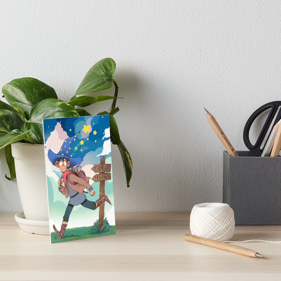 "Merlin Emrys" Art Board Print by maryluis | Redbubble