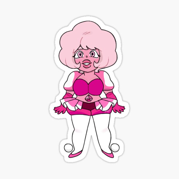 "Pink Diamond" Sticker for Sale by StarburstStigma | Redbubble
