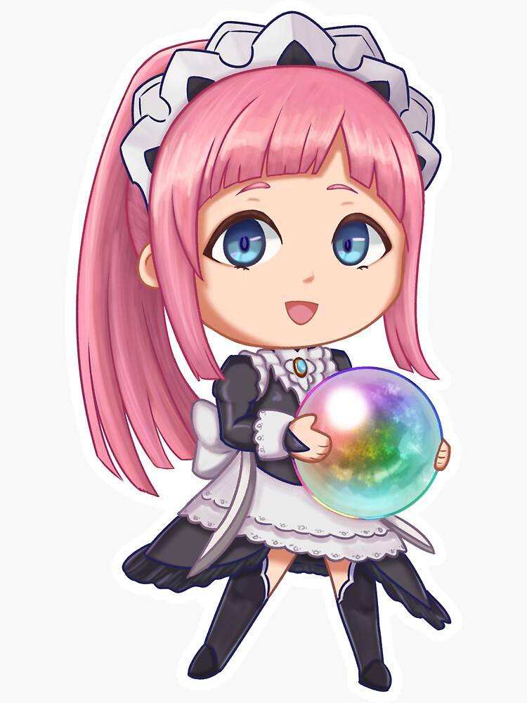 "Chibi Felicia Sticker" Sticker for Sale by SunbanDraws | Redbubble
