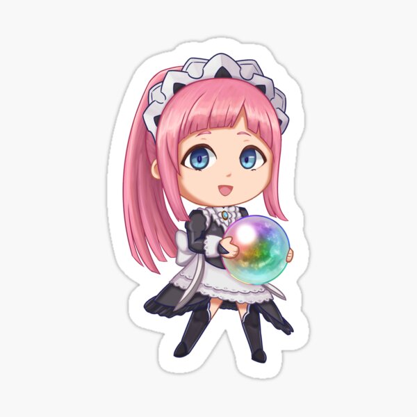 "Chibi Felicia Sticker" Sticker for Sale by SunbanDraws | Redbubble