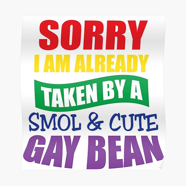 "Smol & Cute Gay Bean [Facebook Shirts]" Poster for Sale by hamsters ...