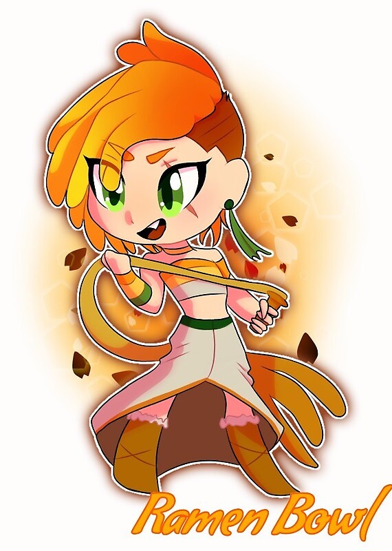"Ramen Noodles Cup (chibi character)" by SmolOwl3 | Redbubble