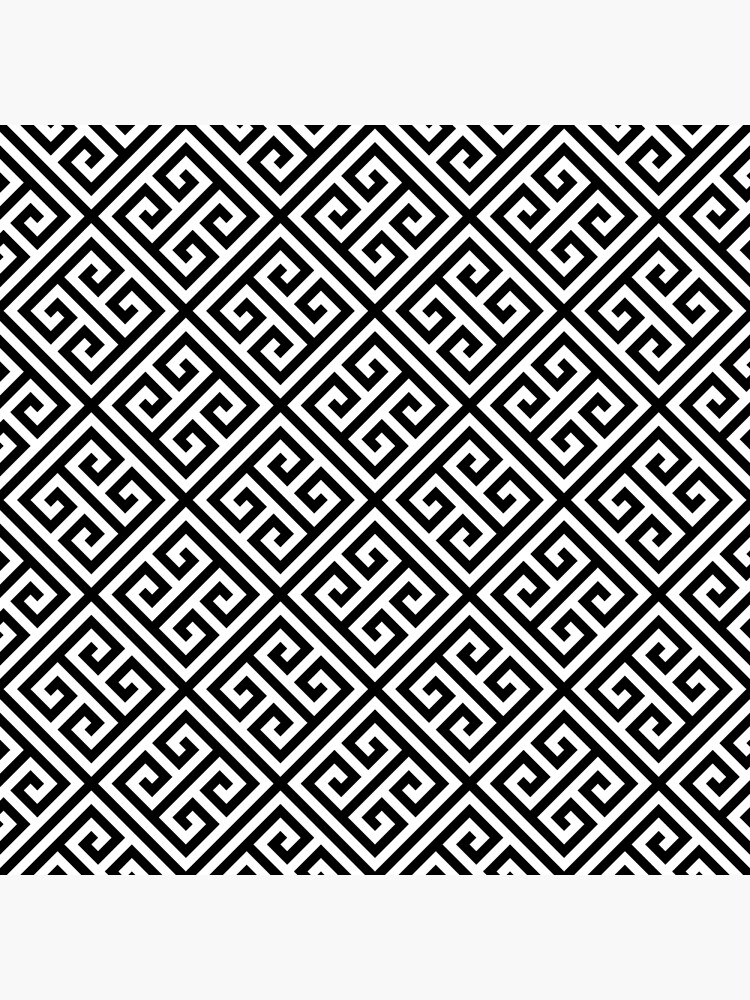 "black and white pattern , Greek Key pattern - Greek fret design ...