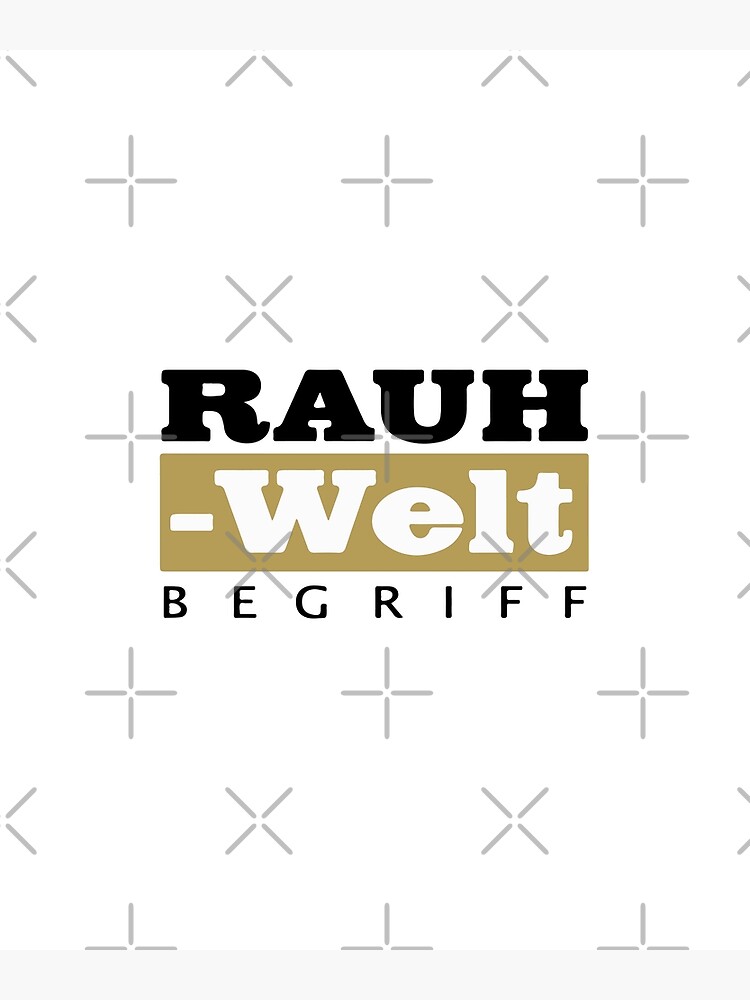 "RWB Rauh Welt Begriff Gold Logo" Art Print by subieliu | Redbubble