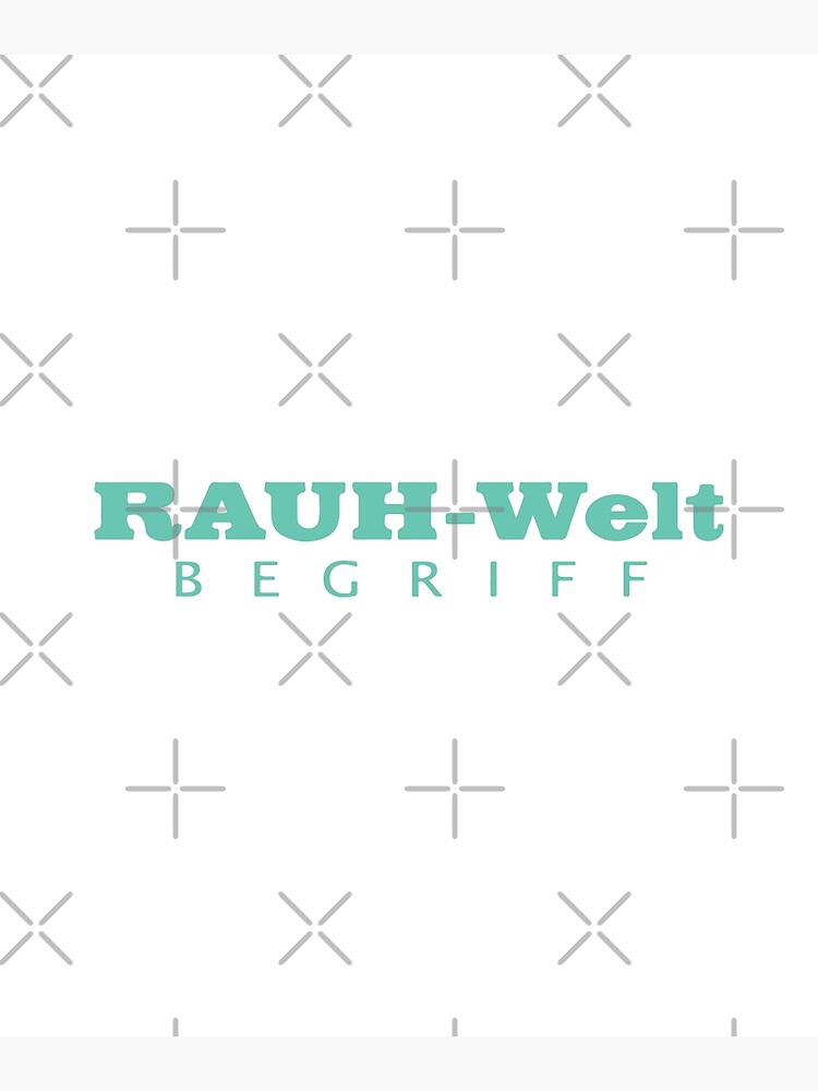 "RWB Rauh Welt Begriff Minty Logo" Photographic Print by subieliu ...