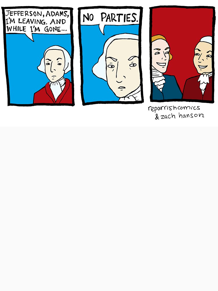 "No Parties" Essential T-Shirt for Sale by reparrish | Redbubble