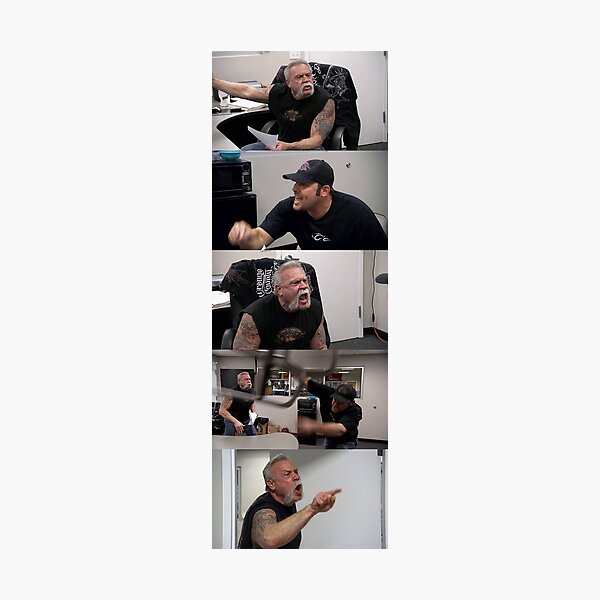 "American Chopper Argument Meme" Photographic Print for Sale by ...