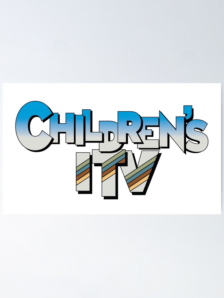 "Children's ITV" Poster by attractivedecoy | Redbubble