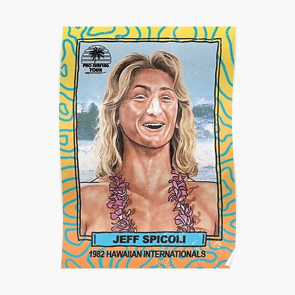 "Fast Times at Ridgemont High - Jeff Spicoli Trading Card Art" Poster ...