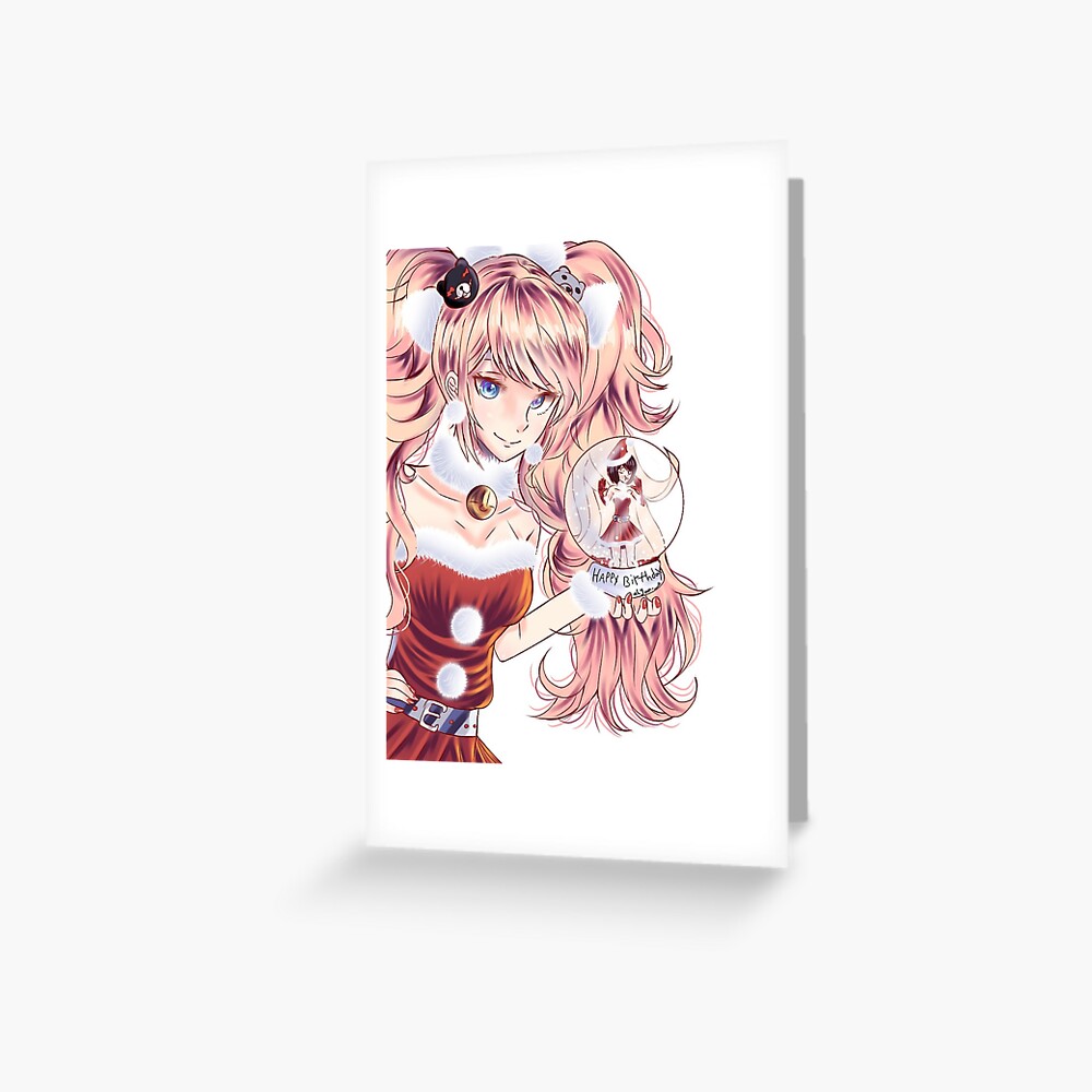 "danganronpa enoshima junko " Greeting Card by Alyaao | Redbubble