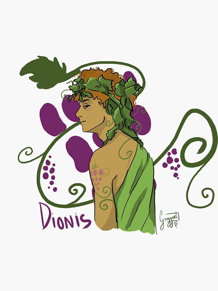 "Dionis" Sticker for Sale by Gaggart | Redbubble