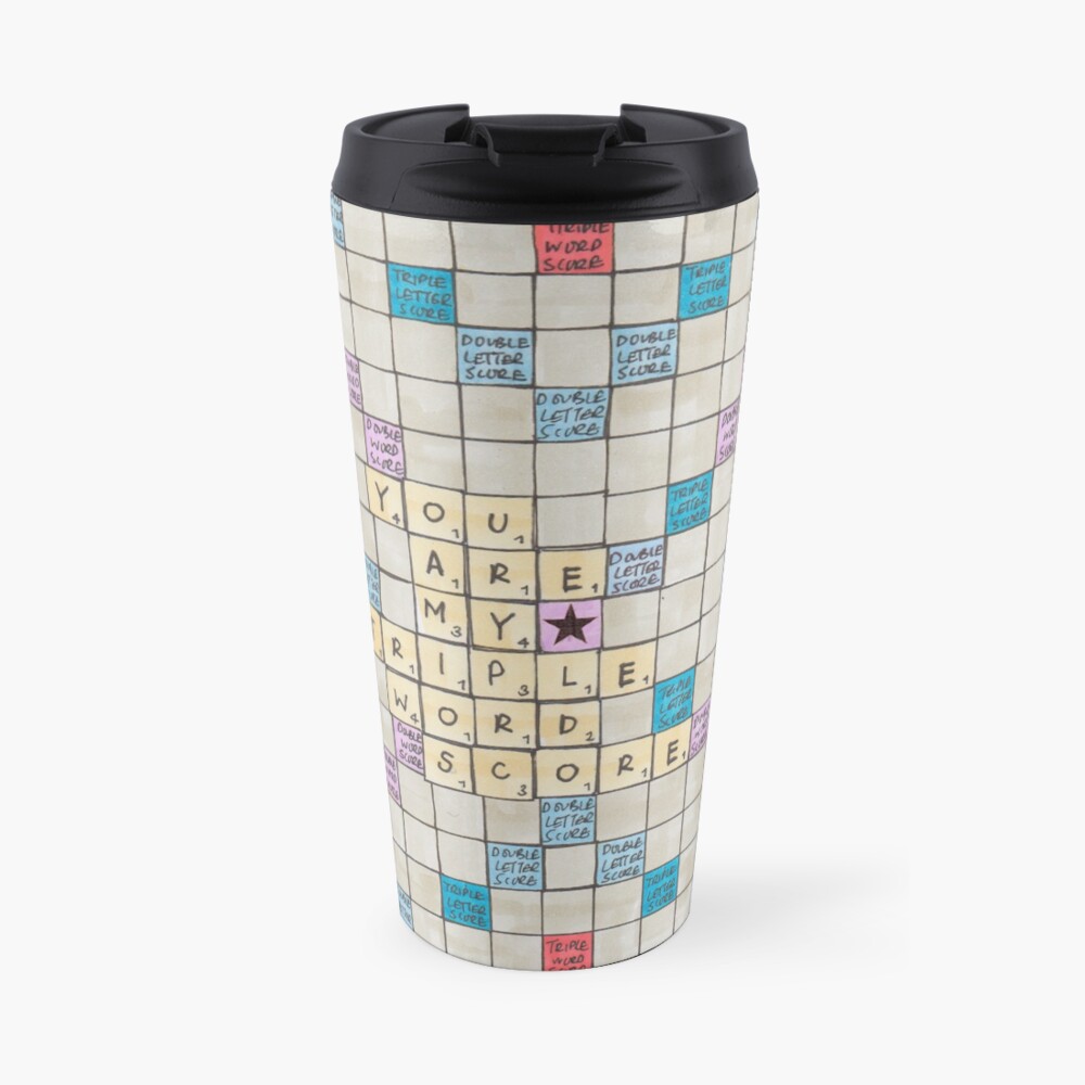 "You Are My Triple Word Score | SCRABBLE Tiles & Board | For the one I ...