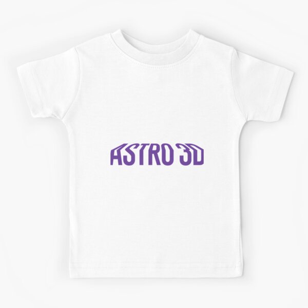 "Astro 3D Logo" Kids T-Shirt for Sale by Spacestuffplus | Redbubble