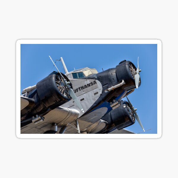 Sticker: Junkers Ju 52 | Redbubble