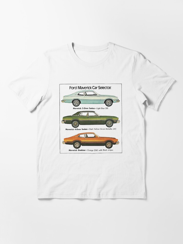 "FORD MAVERICK" T-shirt for Sale by ThrowbackMotors | Redbubble | ford ...