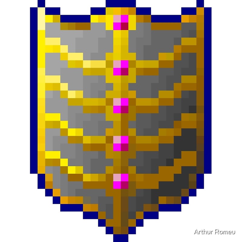 "Blessed Shield Tibia" by Arthur Romeu | Redbubble