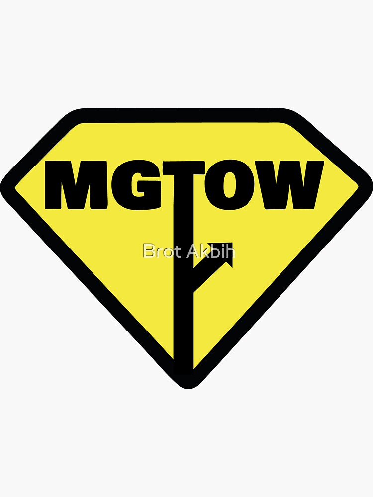 "MGTOW Men Going Their Own Way " Sticker for Sale by DeLaFont | Redbubble