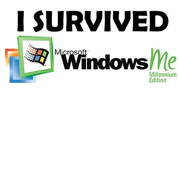 "Windows ME" Sticker for Sale by Brandon Thornton | Redbubble