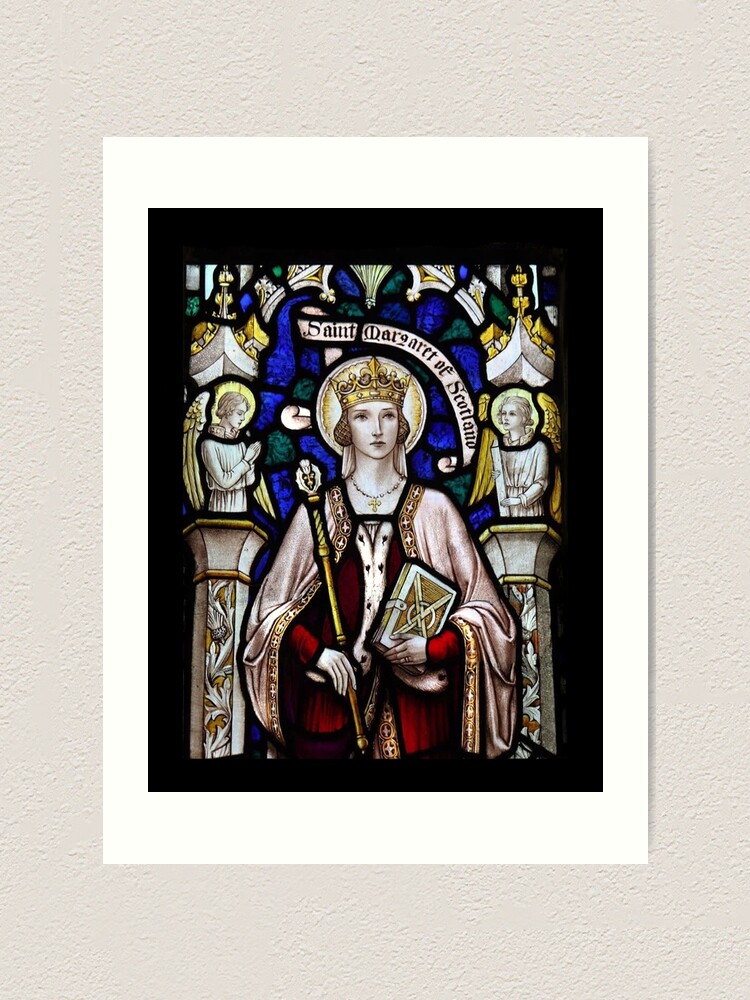 "Saint Margaret of Scotland" Art Print for Sale by ricoflinn | Redbubble