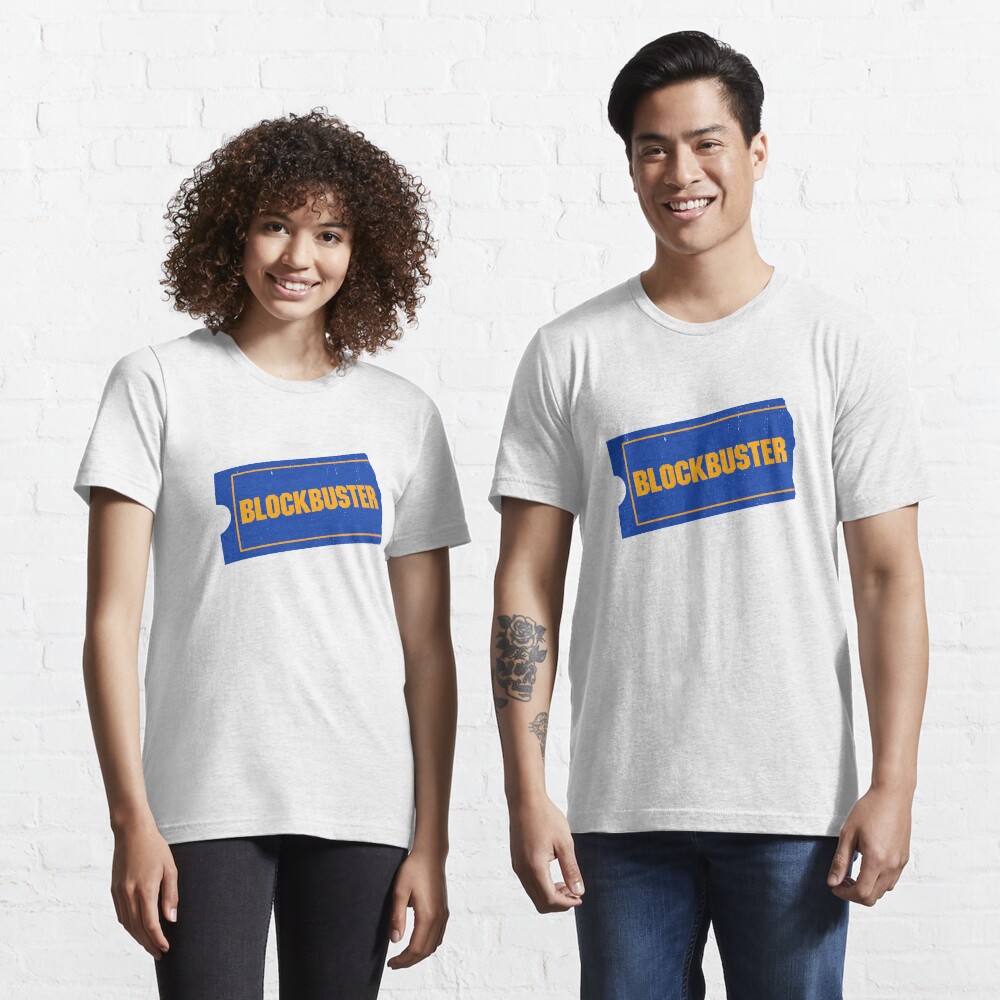 "Blockbuster Video Logo" T-shirt for Sale by Primotees | Redbubble ...