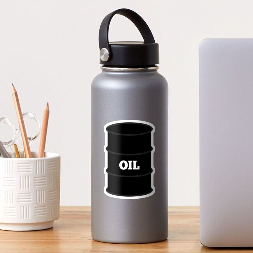 "Barrel oil" Sticker by GraziaDesigner | Redbubble